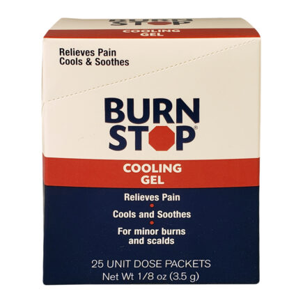 Burn Stop Cooling Gel - 25/Unit Dose Packets • First Aid Supplies Online